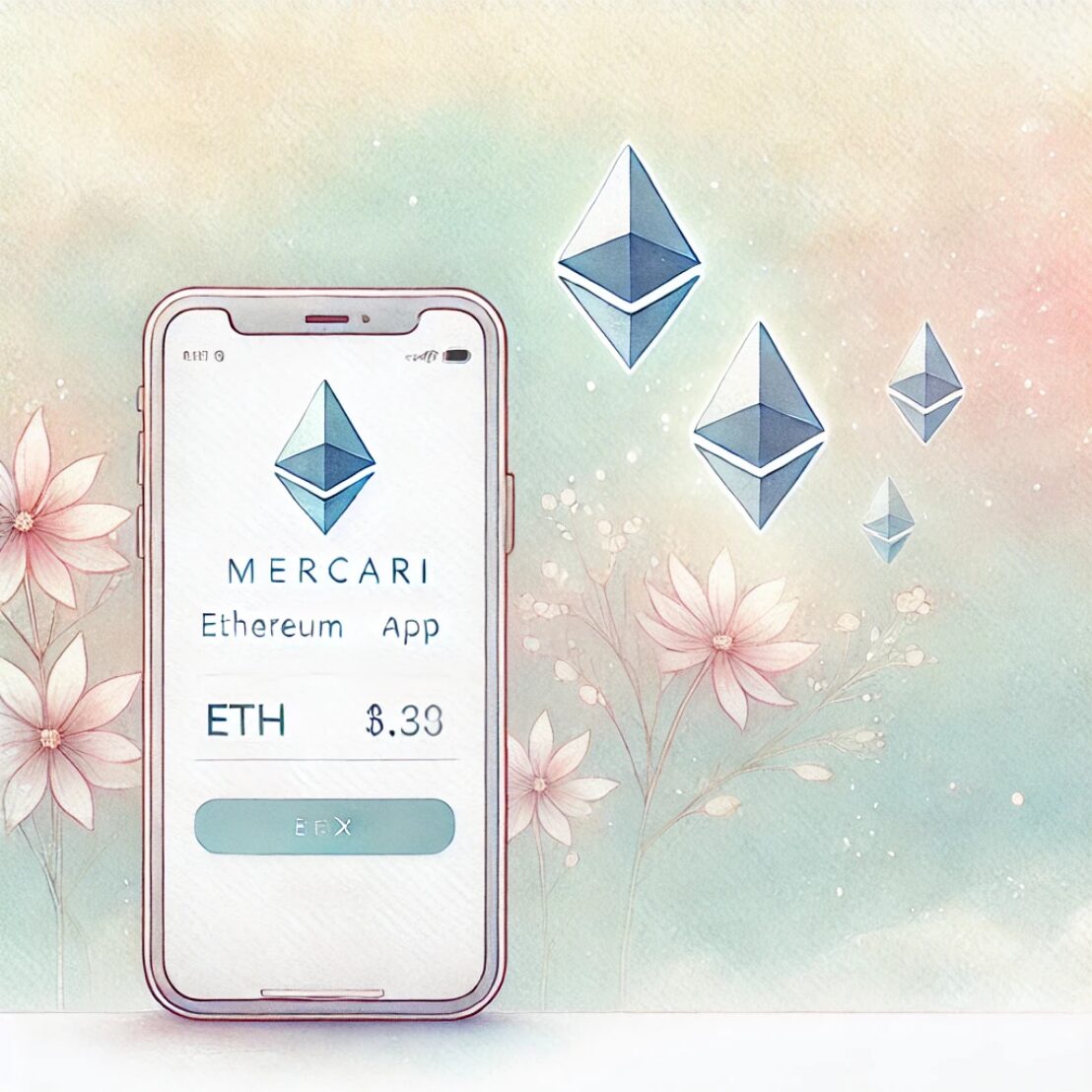 メルカリ（メルペイ）のイーサリアム（ETH）200円分が1円でもらえる｜試供品・無料サンプルマガジン